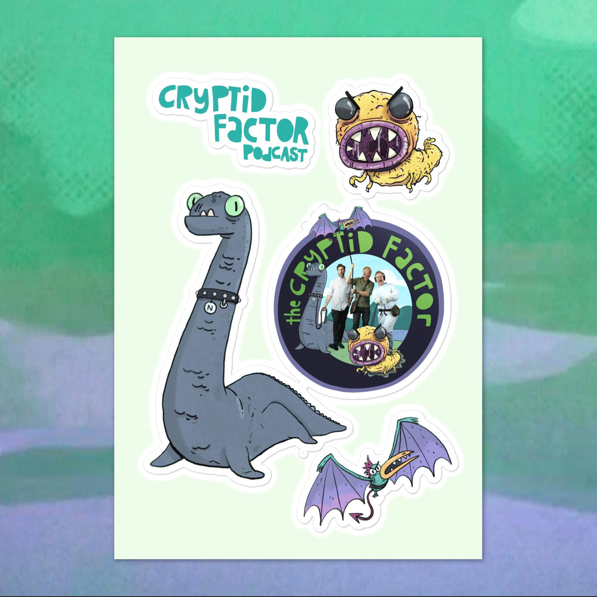 They are Alive! Sticker Sheet – The Cryptid Factor