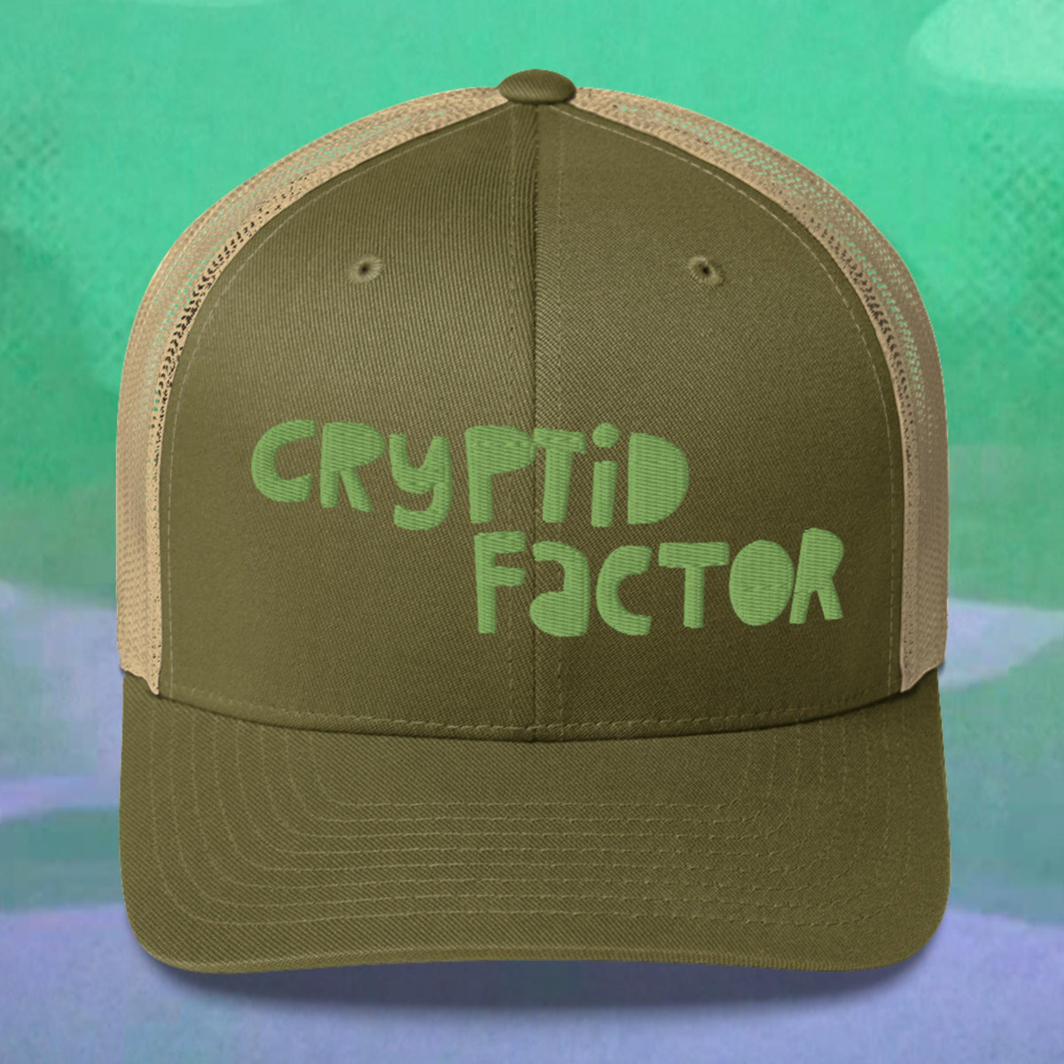 Cryptid Factor Trucker Cap – The Cryptid Factor
